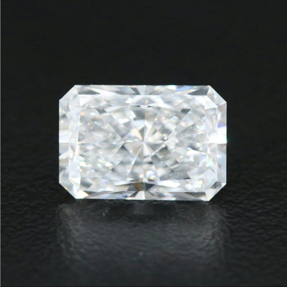 Jewelry | Elegant Silver Radiant Cut Gemstone | Poshmark